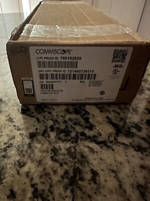 Commscope Angled Distribution Panel CAT 6A - 760162826 | UNPA-6A-DM-1U ...