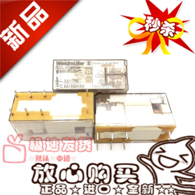 2PCS NEW Weidmuller RCL424024 24VDC relay | eBay