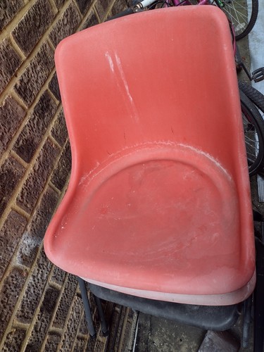 Retro Mixed Colours Full Size School/Community Hall Chairs | eBay UK