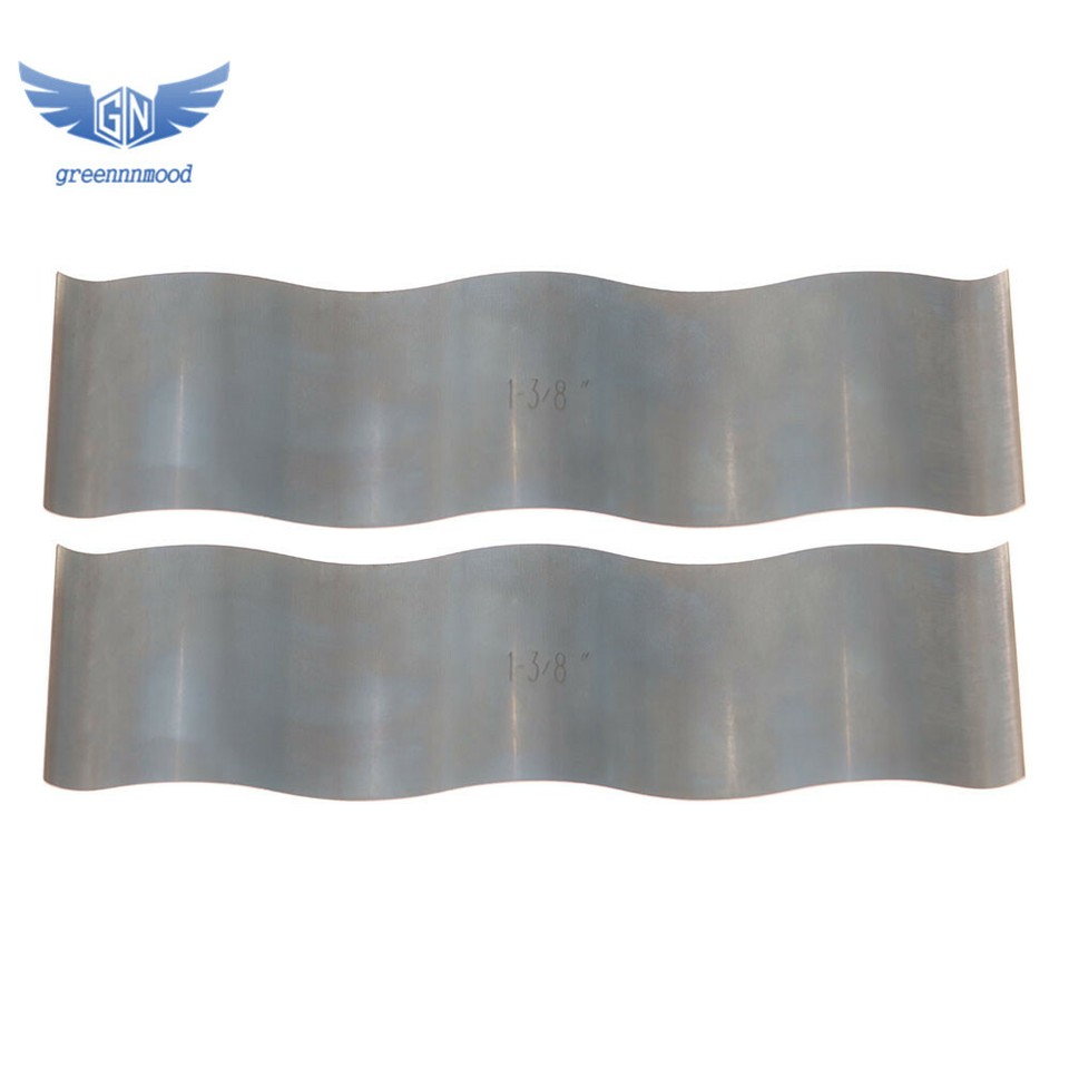 9 Pair Precise 1/8" Wavy Steel Parallel Parallels.0002" Hardened 18 Pcs ...