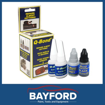 Q-BOND PLASTIC REPAIR KIT SYSTEM SMALL - BONDING GLUE - QBOND | eBay ...