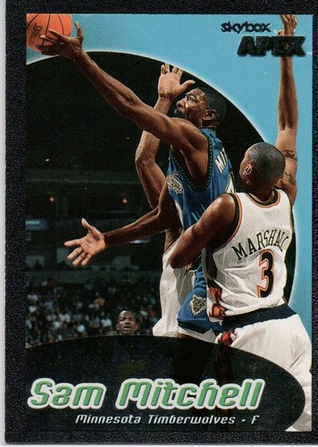 1999-00 SkyBox APEX #51 Sam Mitchell Minnesota Timberwolves (22-1883 ...