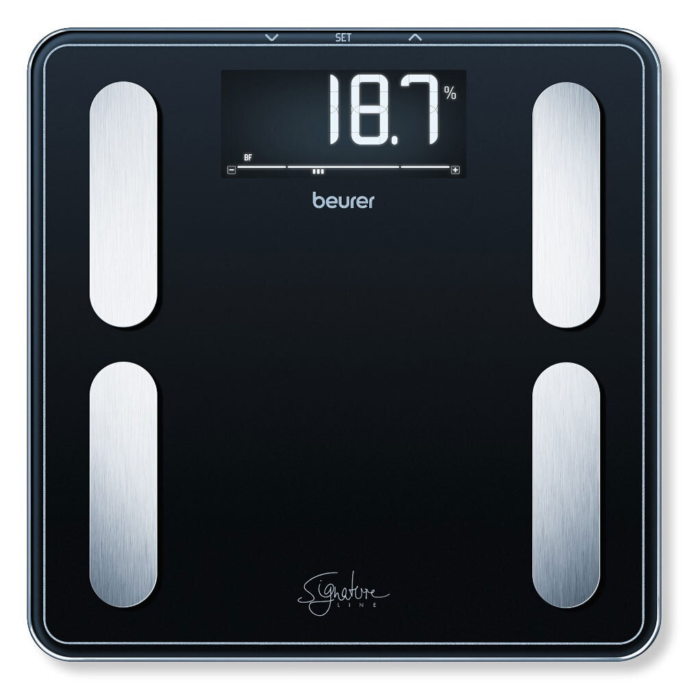 Beurer BF400B Signature Line Diagnostic Digital Bathroom Scale Body ...