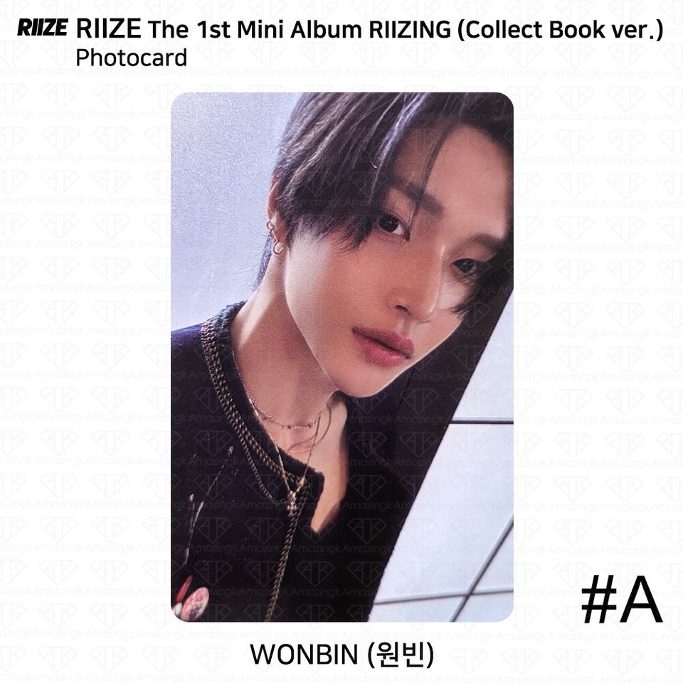 RIIZE The 1st Mini Album RIIZING Collect Book Photocard Portrait Photo ...