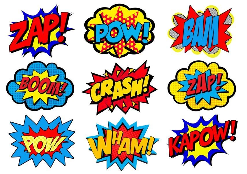 Superhero Pow Images