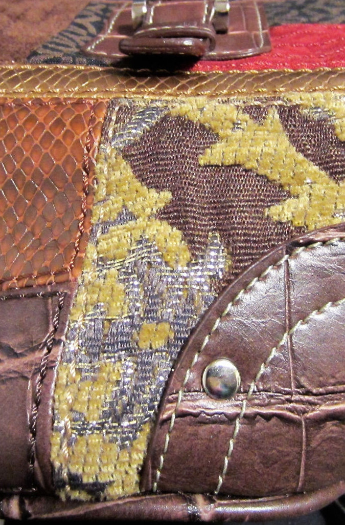 Relic Convertible Cross Body Leather Patch Purse Mess… - Gem