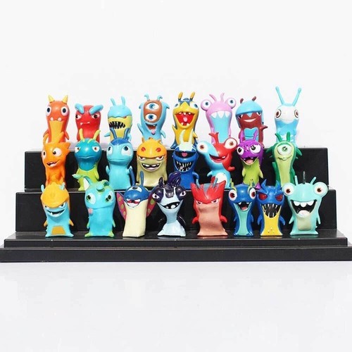 24pcs Slugterra Elemental Slug Cake Decor Topper Kids Action Figures ...