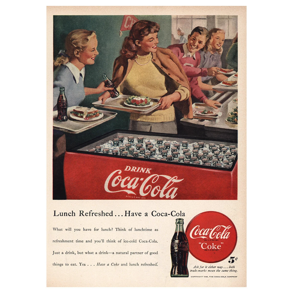 Coca Cola Print Ad