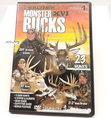 Realtree Presents Monster Bucks XVI Volume 1 DVD Deer Hunting 2008 | eBay