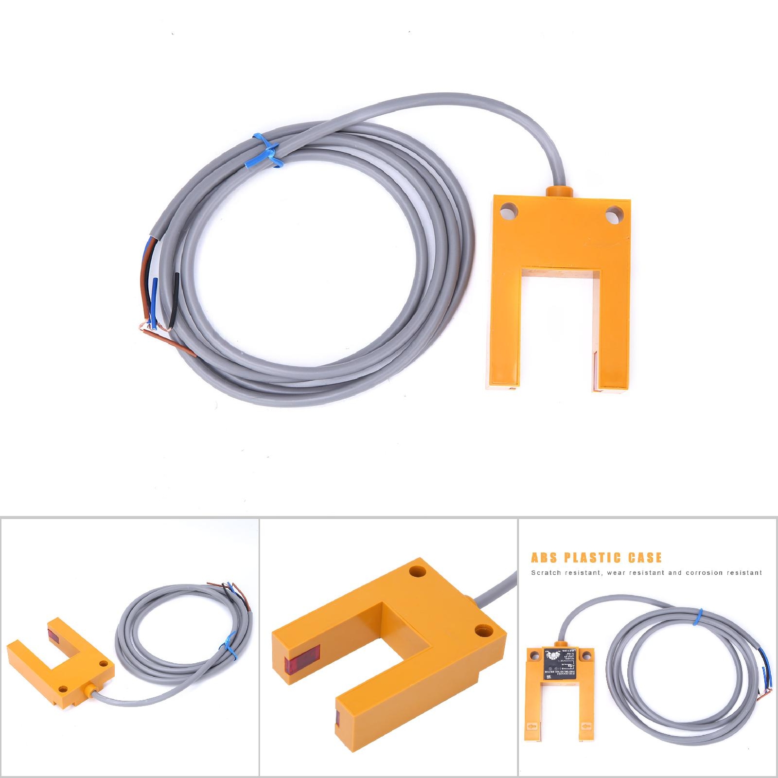 BERM E3S GS30E4 DC10-30V Photoelectric Switch NPN 3 Wire Groove Shape ...