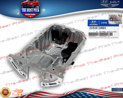 ⭐GENUINE⭐ 2.0L Pan Assembly Engine Oil Hyundai Elantra 21-22 KONA 22 ...