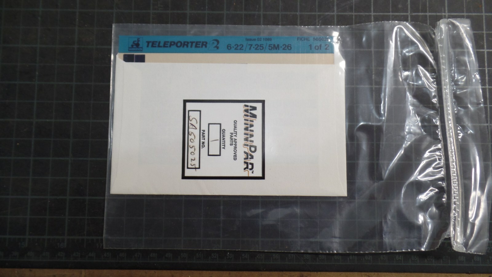 SANDERSON FORKLIFT TELEPORTER 2 FICHE 505025, 6-22/7-25/5M-26, SA505025 ...