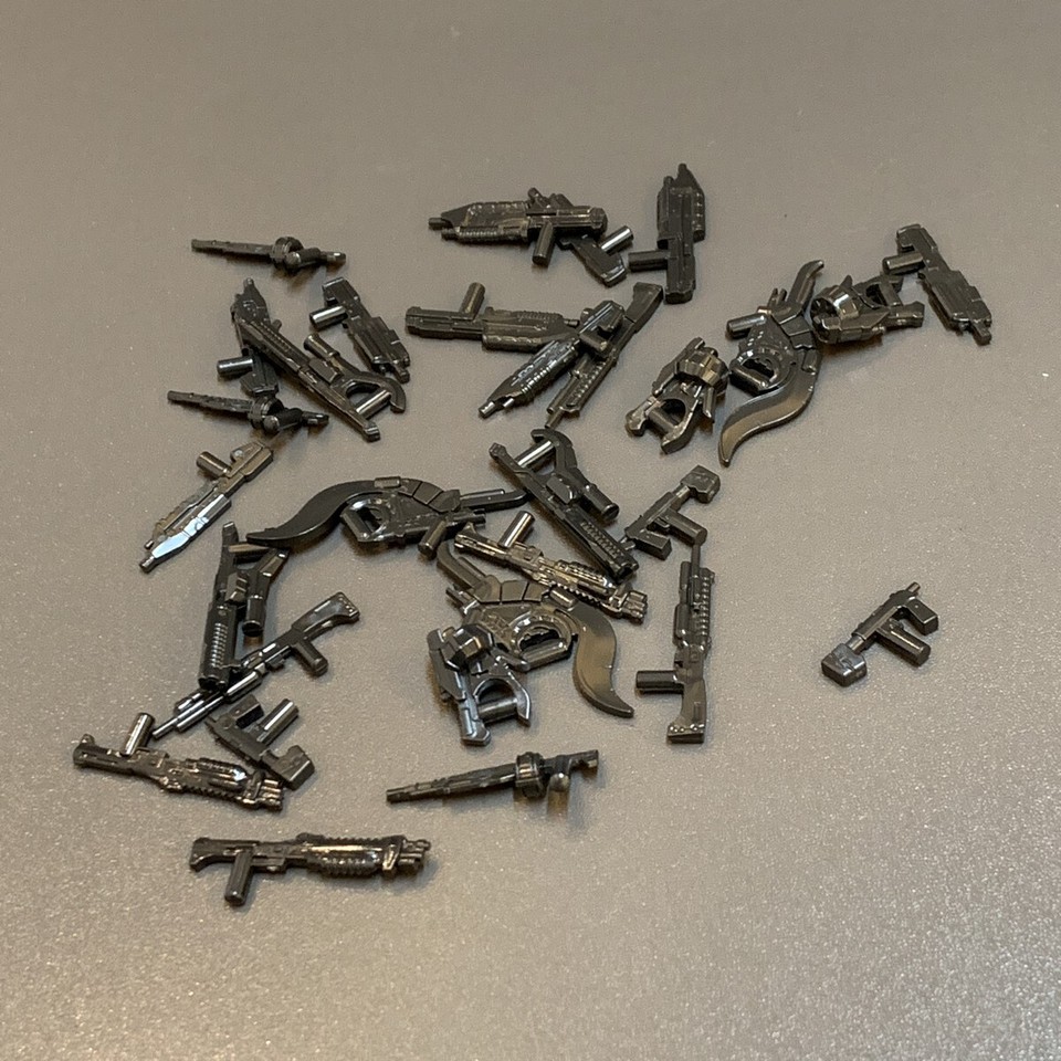 New 54Pcs (24 Figures +30 Gun) HALO Mega Bloks CONSTRUX Unsc Elite ...