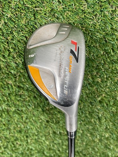 TaylorMade r7 Draw Rescue 3 Hybrid 19° REAX Regular Flex Graphite RH ...
