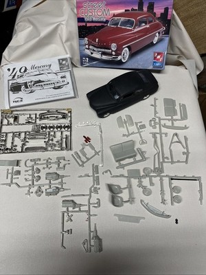 AMT 1:25 49 MERCURY STREET CUSTOM BUILT MODEL AND PARTS LOT | eBay