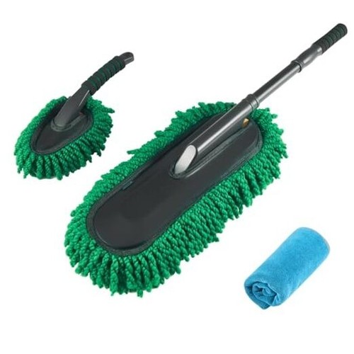 Large Microfiber Car Duster Kit, Extendable Car Duster Exterior Scratch ...