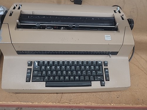 Vintage Mocha IBM Correcting Selectric III Electric Typewriter *FOR ...