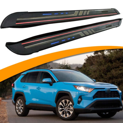 Side Steps Fits Toyota RAV4 2019-2022 2023 2024 Aluminum Running Boards ...