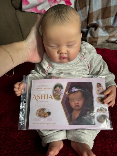Lifelike Newborn Reborn Baby~ ASHIA ~ Laura Lee Eagles ~ 21 Inches | eBay