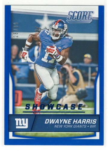 2016 Score - Dwayne Harris #215 Showcase /99 for sale online | eBay