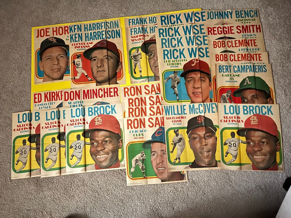 Baseball Posters of 1970, which I have owned for 50 years; considered ...