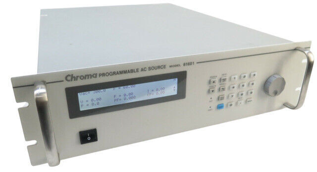 Chroma Programmable AC Source - 61601 for sale online | eBay