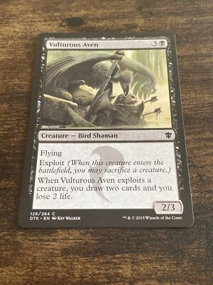Vulturous Aven Dragons of Tarkir 126/264 MTG Magic The Gathering B11224 ...