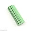 10Pcs 2.54mm 0.1" Universal 10 Pin 10 Poles PCB Screw Terminal Block ...