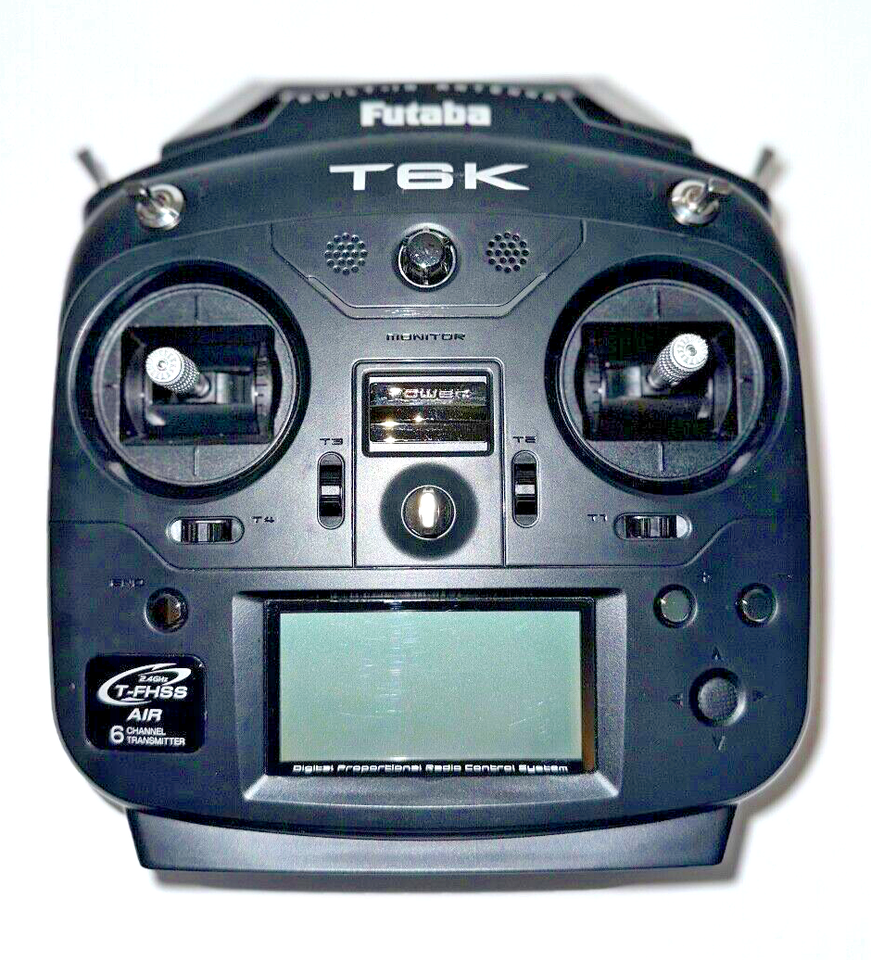 Futaba 6 channel transmitter with receiver, Futaba T6K | eBay