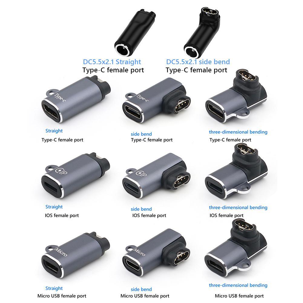 EY# 8 Pin Female Watch Charger Adapter Connector for Fenix 7/7S (3D ...