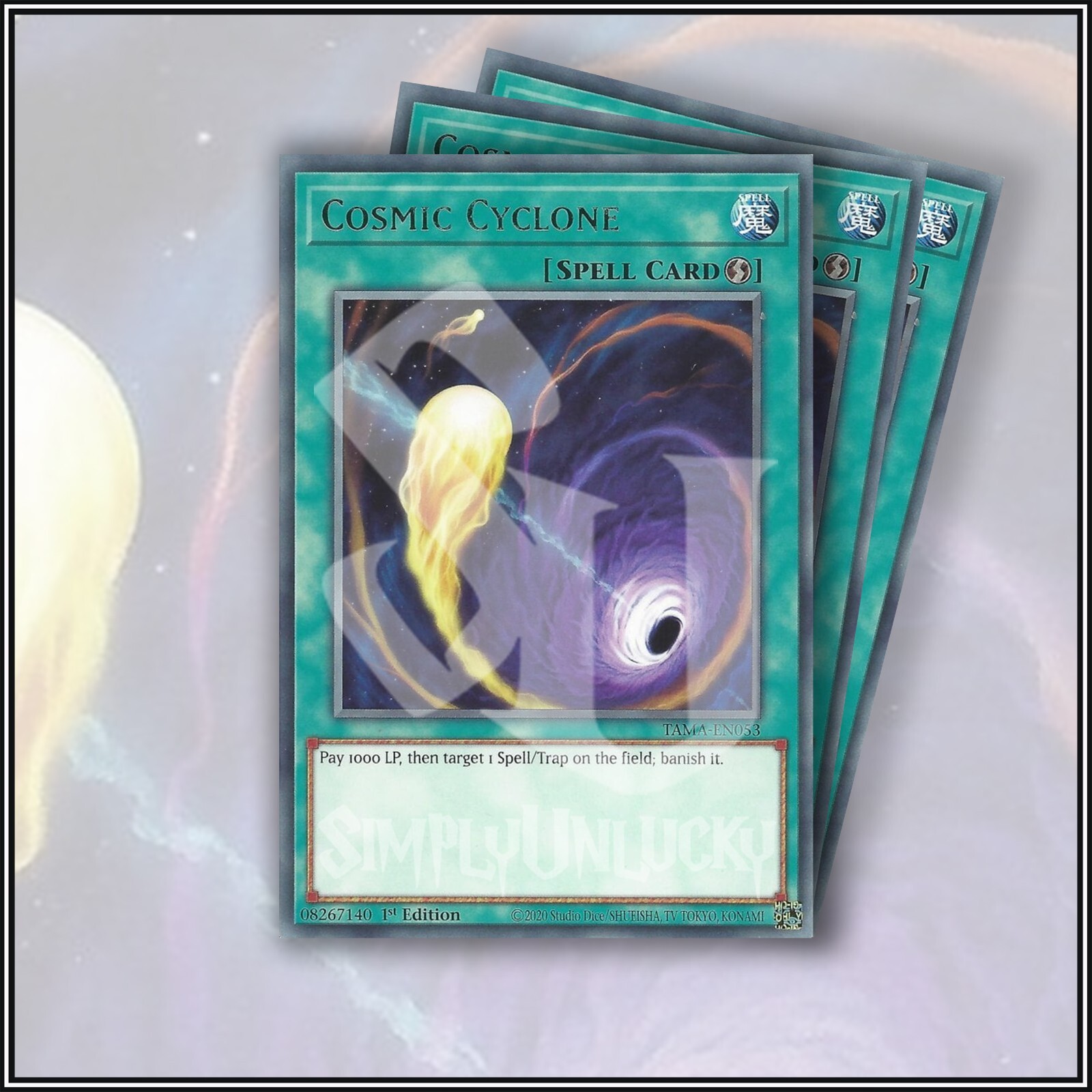 YuGiOh COSMIC CYCLONE x3 | TAMA ️ POWERFUL RARE CARD ️ 1ST EDITION 💎 | eBay