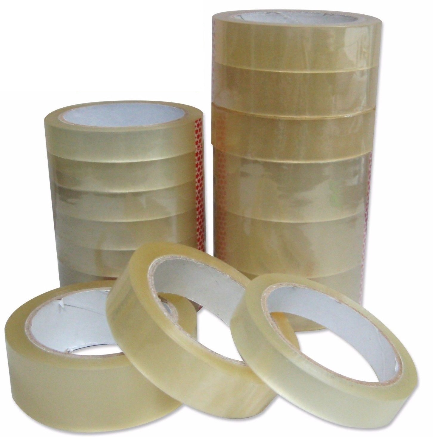 CLEAR TAPE STRONG BIG ROLLS PACKAGING PARCEL PACKING SELLOTAPE 1" 24mm ...