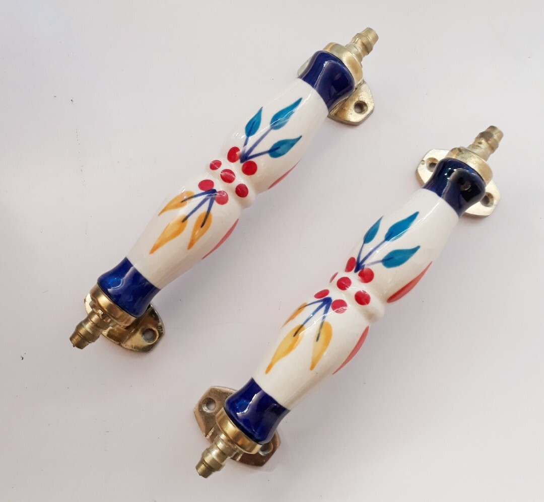 Handmade Ceramic Door Handle, Door Opener, Door Pull, Door Hardware ...