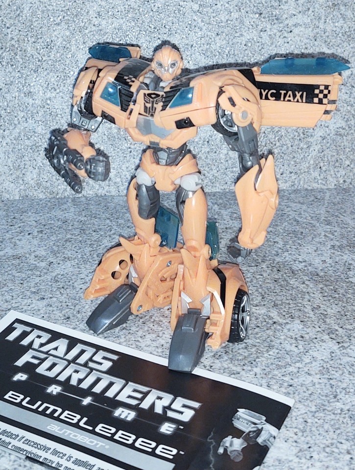 Transformers Prime First Edition BUMBLEBEE Complete Nycc Taxi Rid ...