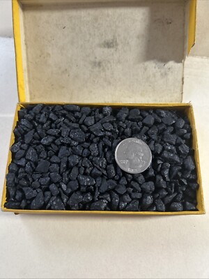 Vintage 1940’s 12oz. Of Faux Pea Coal For Model Railroad Layouts ...