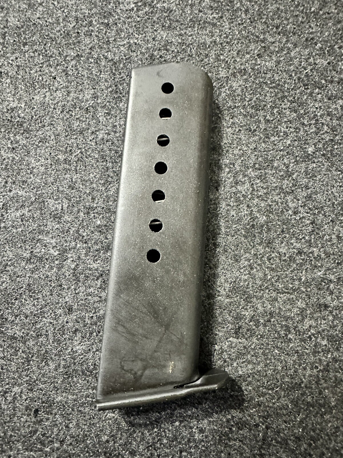 OEM Vintage WWII Walther P38 P1 magazine, 8 round, dated 7/62, banner ...