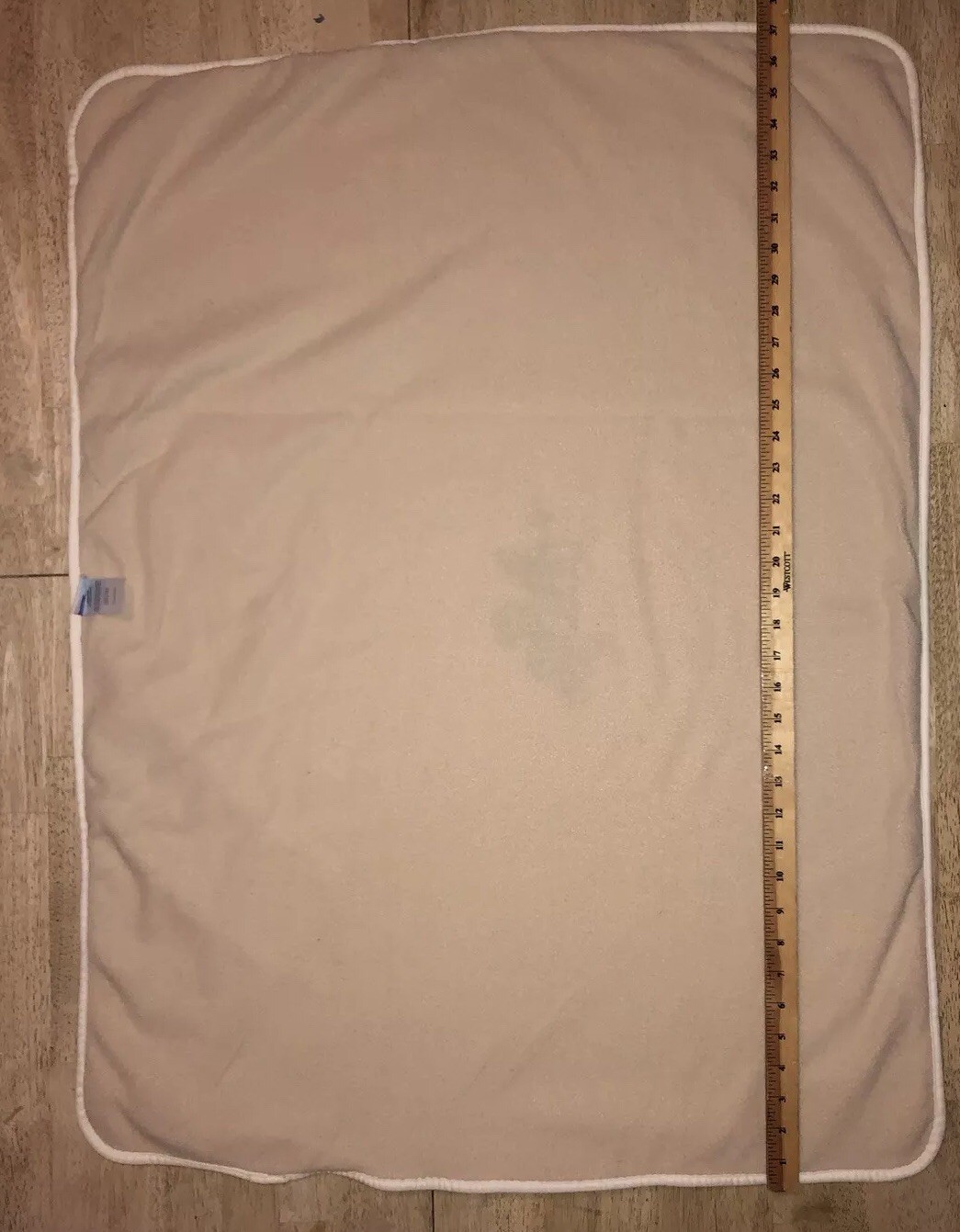 Three Monkey Monkeys Baby Blanket Cream Ivory Plush Tan Brown Just Born ...