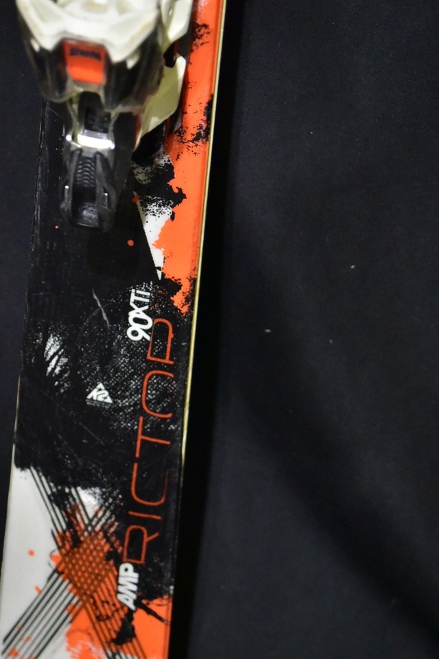 K2 AMP RICTOR 90XTI SKIS SIZE 177 CM WITH BINDINGS | eBay
