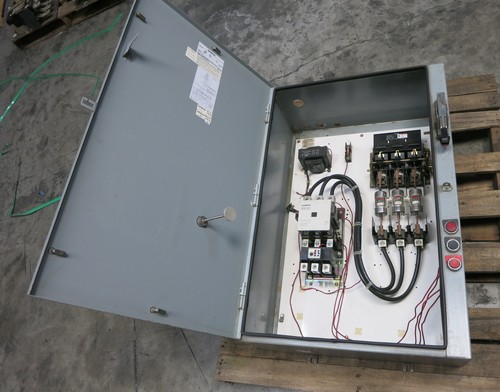 Siemens Size 4 Starter 200A Fusible Combination Combo Box 200 Amp SXLFO ...