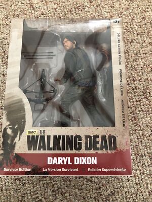 The Walking Dead TWD McFarlane Toys Daryl Dixon 10 Inch Figure Survivor ...