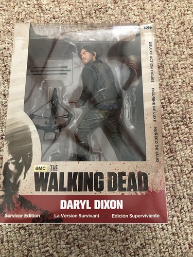 The Walking Dead TWD McFarlane Toys Daryl Dixon 10 Inch Figure Survivor ...