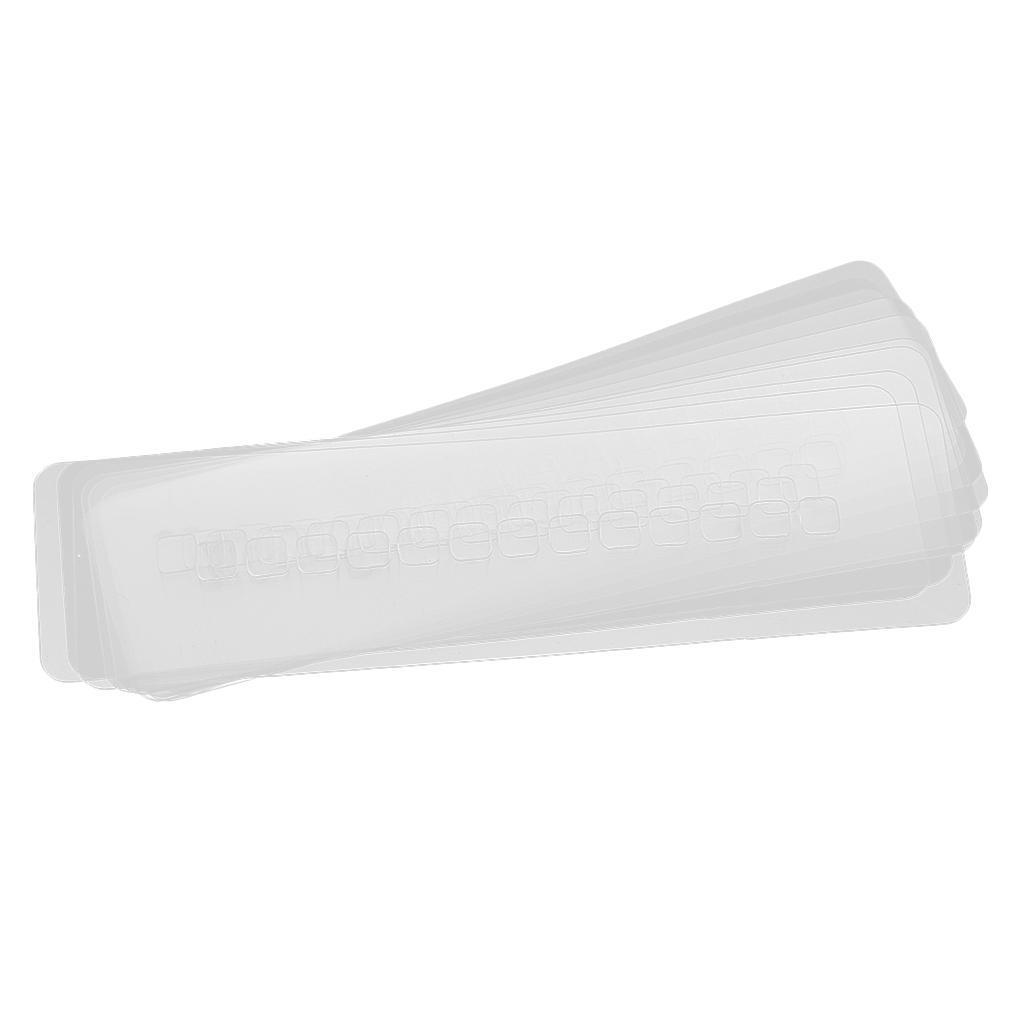 10PCS Hair Extension HEAT SCALP PROTECTOR SHIELDS Pads Thermal Guards ...