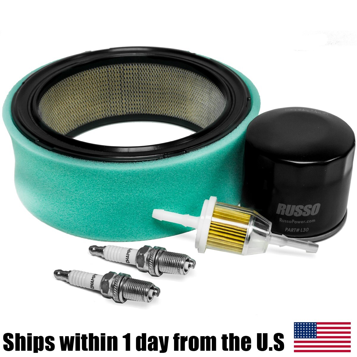 Tune Up Filter Kit for John Deere Kohler 300 312 314 316 K301 K321 K341 ...