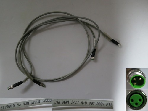AWM Style E170315 Sensorkabel 20233 Länge ca.105cm+Stecker male/female ...