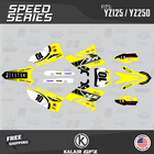 Graphics Kit for Yamaha YZ 125 250 (2015-2021) YZ125 YZ250 Speed ...