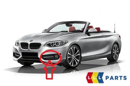 BMW 2 Series F22 F23 2013-18 Genuine Left Fog Grill PN 51117343731 for ...