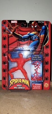 NEW Spider-Man Wacky Wall Crawler RARE 2002 VTG Toy Biz MARVEL | eBay