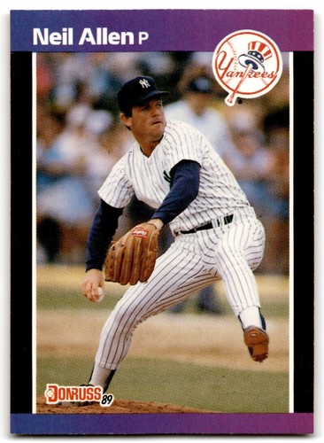 1989 Donruss Neil Allen New York Yankees #196 | eBay
