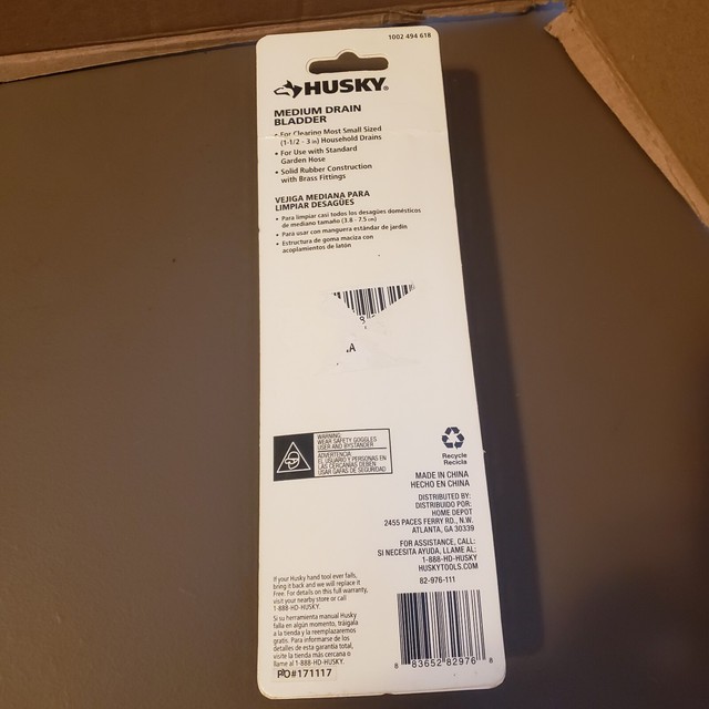 Husky Medium Drain Bladder 1002 494 618 for sale online | eBay