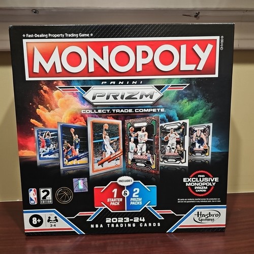 2023-24 Panini Prizm Monopoly NBA 2nd Edition Board Game Complete in ...